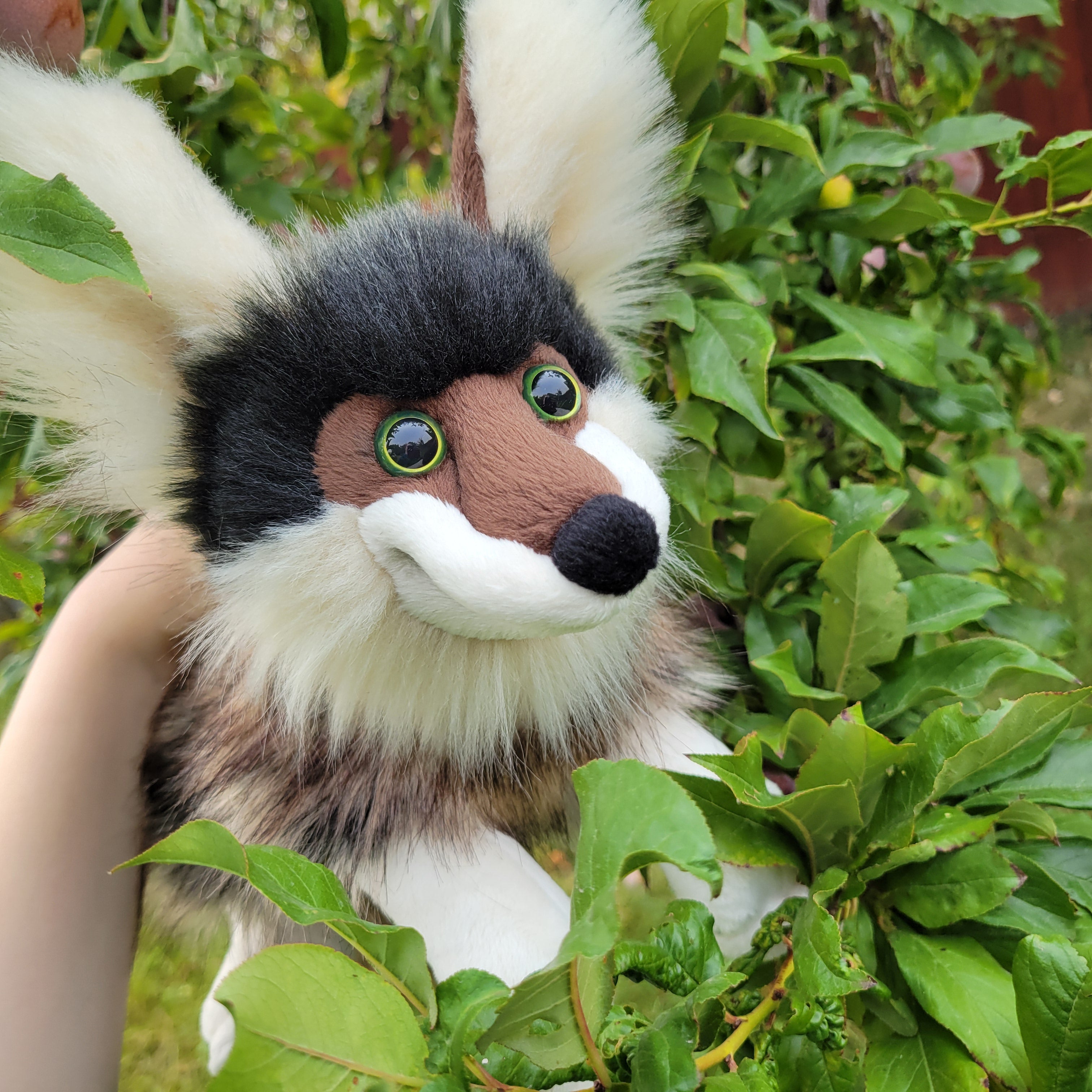 Forest the Wolf - One of a Kind Handmade Plush – crotaluscreatures